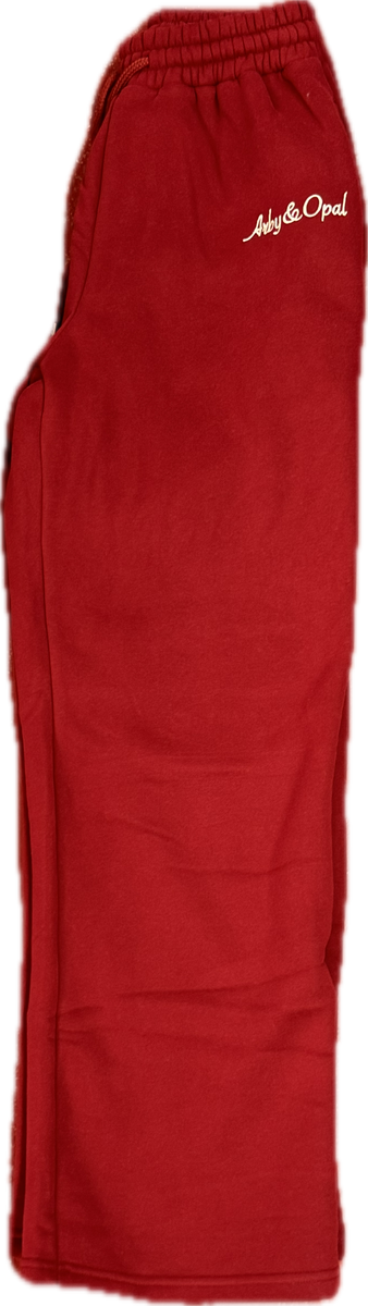 ARBY N OPAL STRAIGHT LEG PANTS DARK RED – Lifestyle Sports NZ