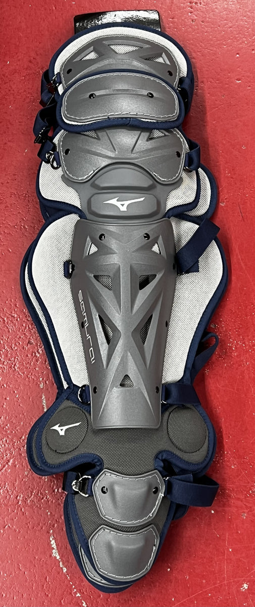 380489151 MIZUNO 16.5" LEG GUARDS – Lifestyle Sports NZ
