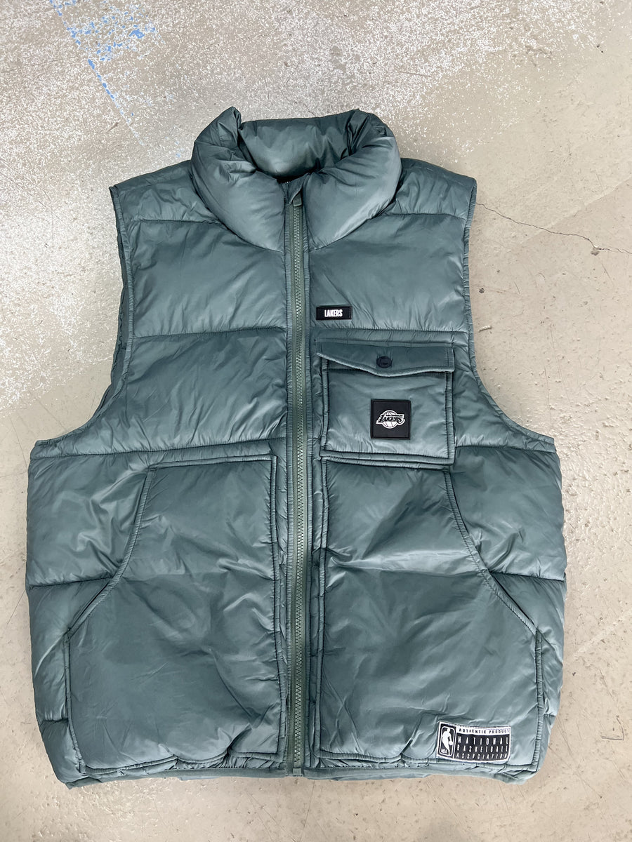 OSLLM17ABM LAKERS PUFFER VEST – Lifestyle Sports NZ